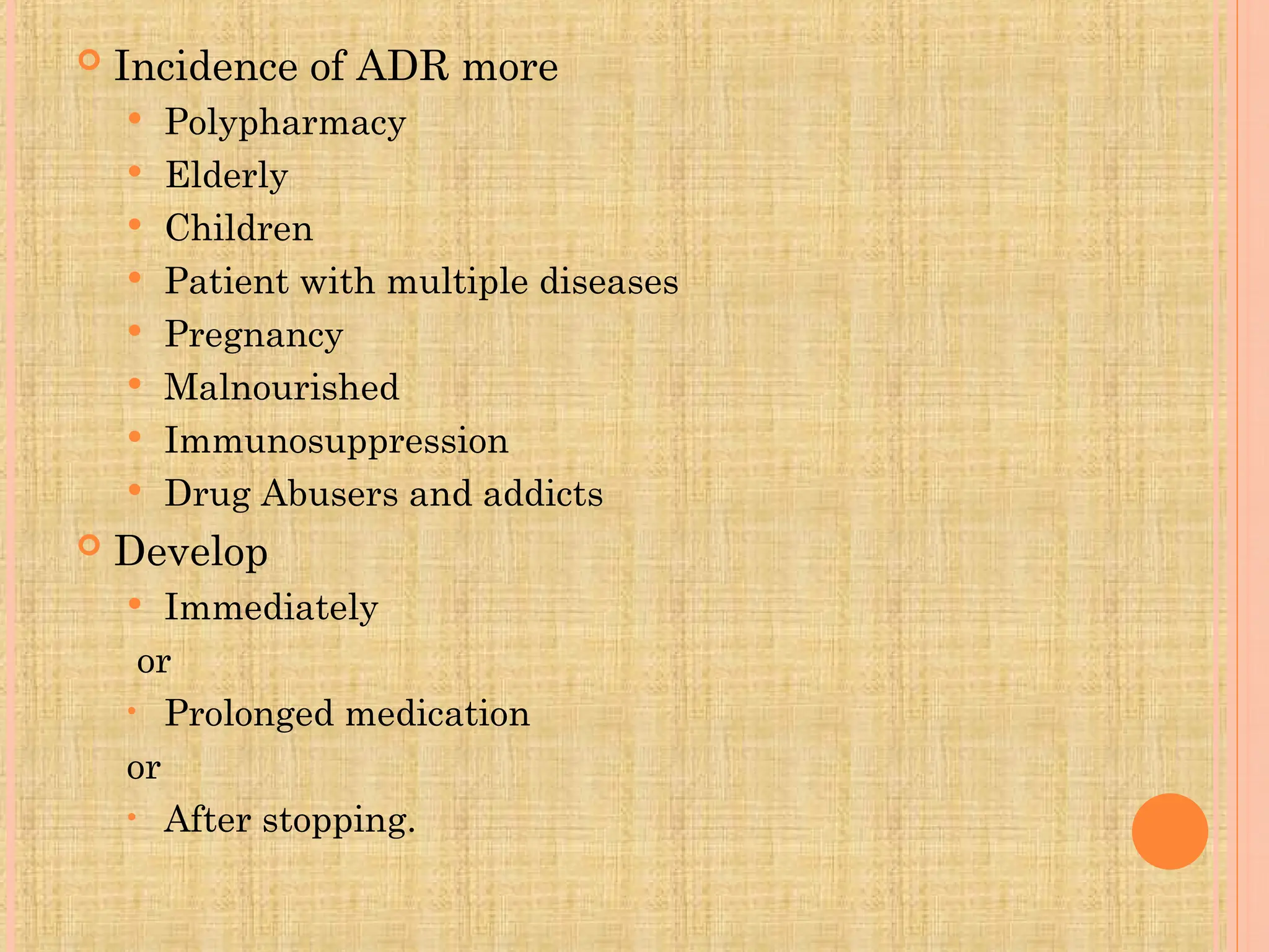 Drug abuse and it's adverse effects with its side effects and possible ...