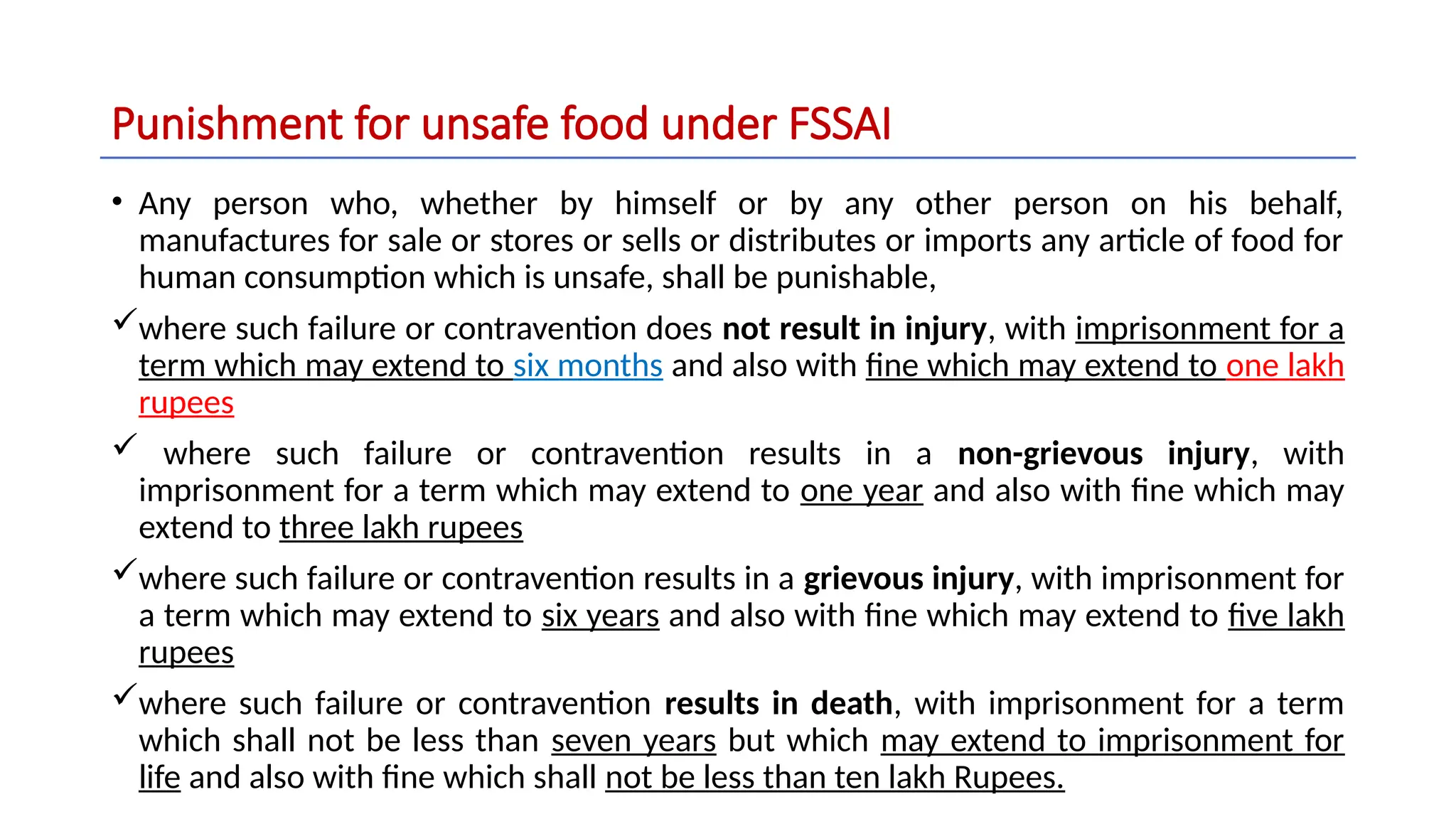 5. National regulations for Food in India - PFA and FSSAI | PPT