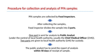 5. National regulations for Food in India - PFA and FSSAI | PPT