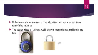 Cryptography, Cryptology, Encryption and types | PPT