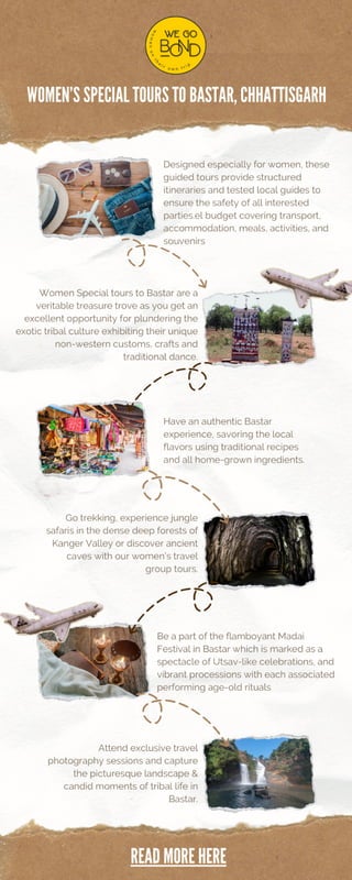 Women Special Tours To Bastar Chhattisgarh | PDF
