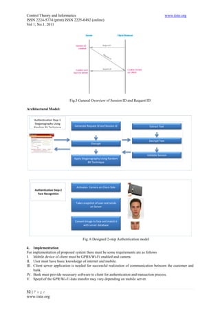 5.[25 33]survey on 2-step security for authentication in m-banking | PDF | Internet | Computing