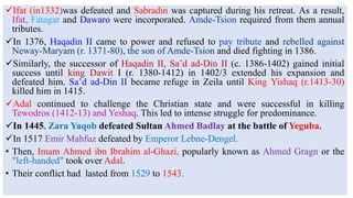 History of the ethiopia and the horn of africa | PPT