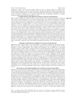 The Role of Digital Art in Science Communication (www.kiu.ac.ug) | PDF