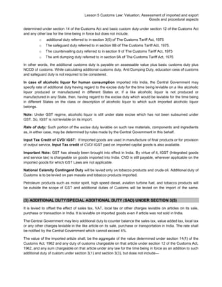 customs act 1961.pdf- it covers the detailed information | PDF