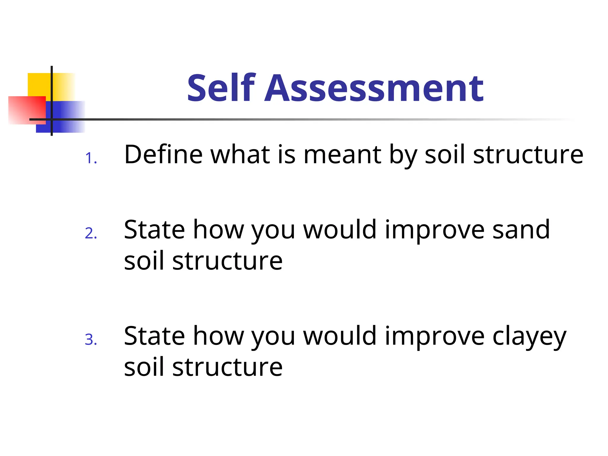 ppt on soil, Types of soil , Soil Structure | PPT