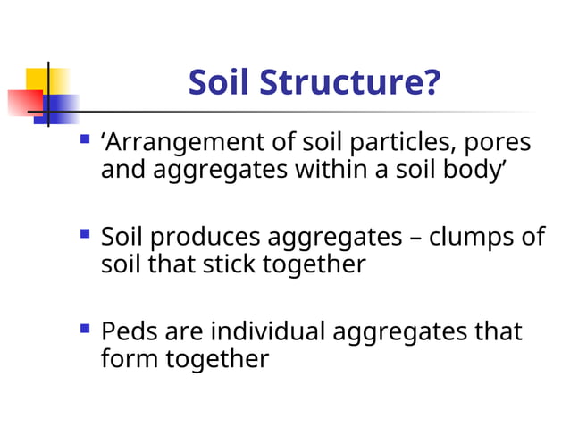 ppt on soil, Types of soil , Soil Structure | PPT