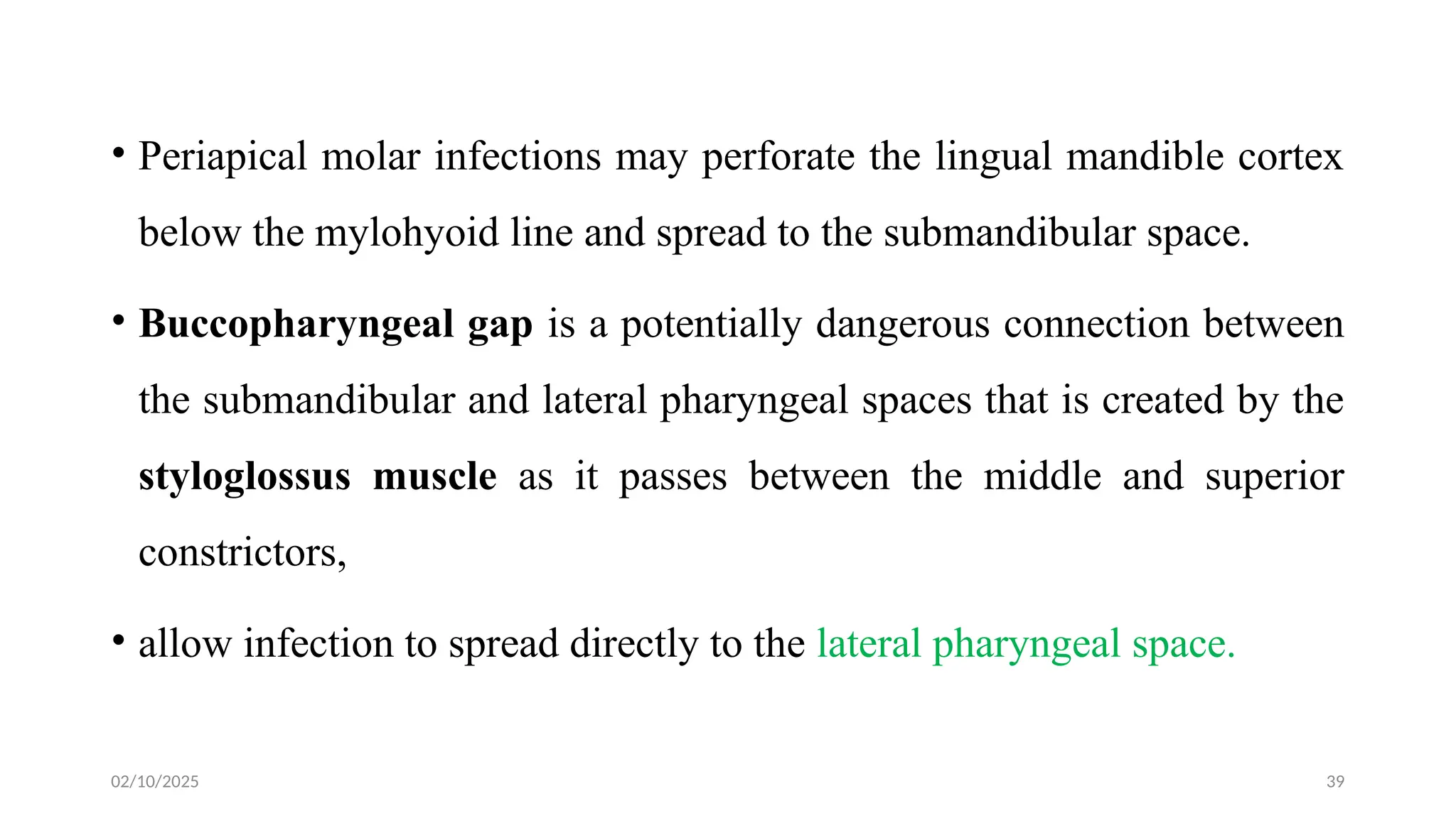 Fascial Space infection involves spaces in head and neck | PPTX