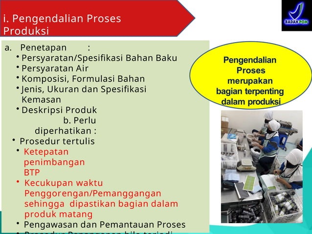 Cara produksi pangan olahan yang baik CPPB IRT | PPT