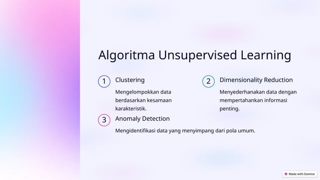 Pemahaman terhadap Unsupervised Learning.pptx