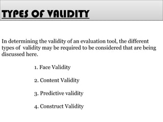 5. characteristics of Evaluation tools.pptx