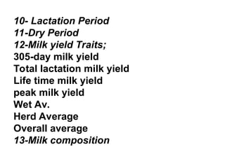 5. Economic traits of cattle and buffalo(1).ppt