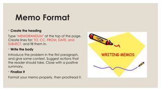 5.Memorandum writting rules for professionals.pptx