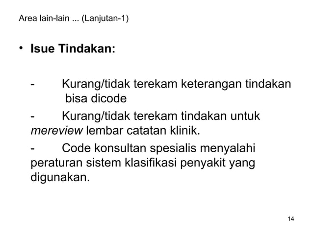 CARA CARA SESI AUDIT KODING KLAIM INACBGS | PPT