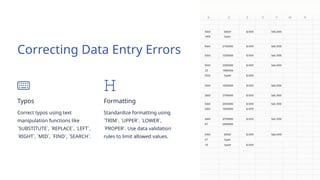 Data-Cleaning-and-Preprocessing techniques | PPTX