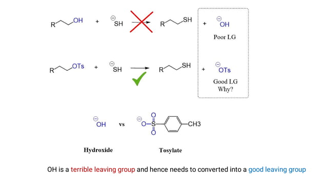 5. leaving groups and Solvents organic chemistry.pdf