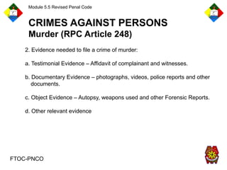 Commonly violated provisions of the RPC.pptx