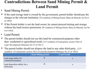 General outline of heavy sand mineral mining | PPTX