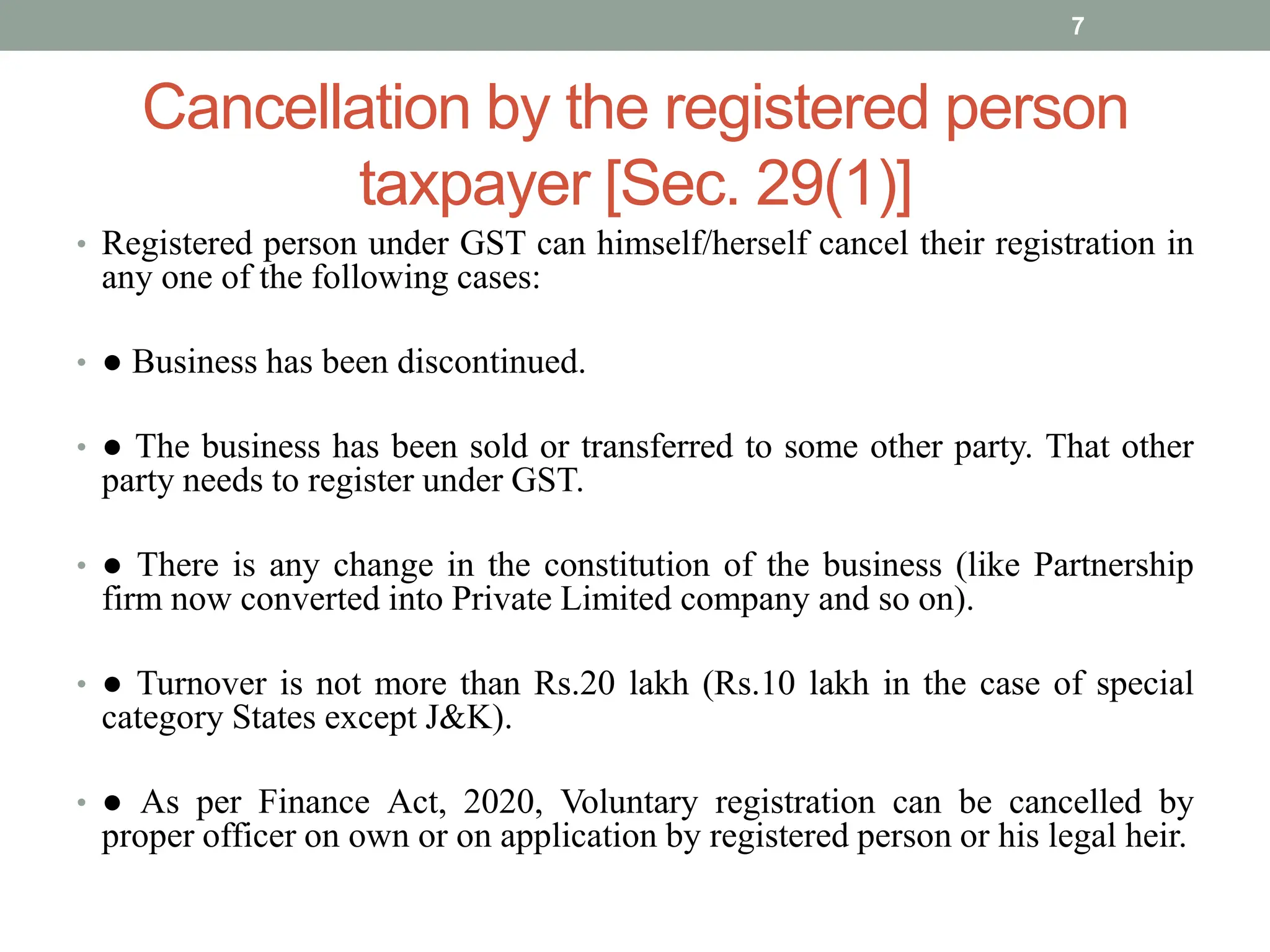 5. Goods and Service tax (GST) Procedures | PDF