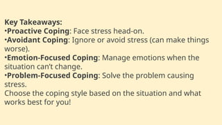 5. Stress and Coping Strategies in engineering | PPT