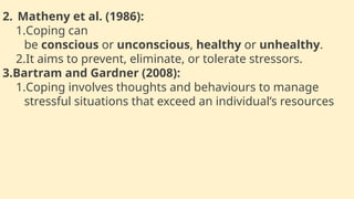 5. Stress and Coping Strategies in engineering | PPT