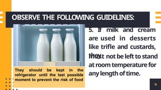 5. STORING-DESSERTS.pptx Lesson for Grade 9-Cookery | PPTX
