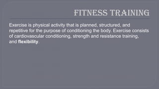Physical activities ; muscle strengthening and bone strengthening | PPTX