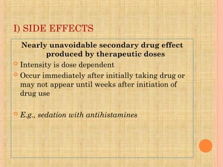 Adverse Drug reactions and its types all | PPT