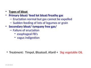 5. METABOLIC AND NUTRITIONAL DEFFICIENCY diseases of livestock ...
