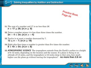 5.1 Solving_Inequalities_by_Addition_and_Subtraction.ppt