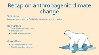 5.35 The biological impact on climate change (A2 Biology) | PPTX