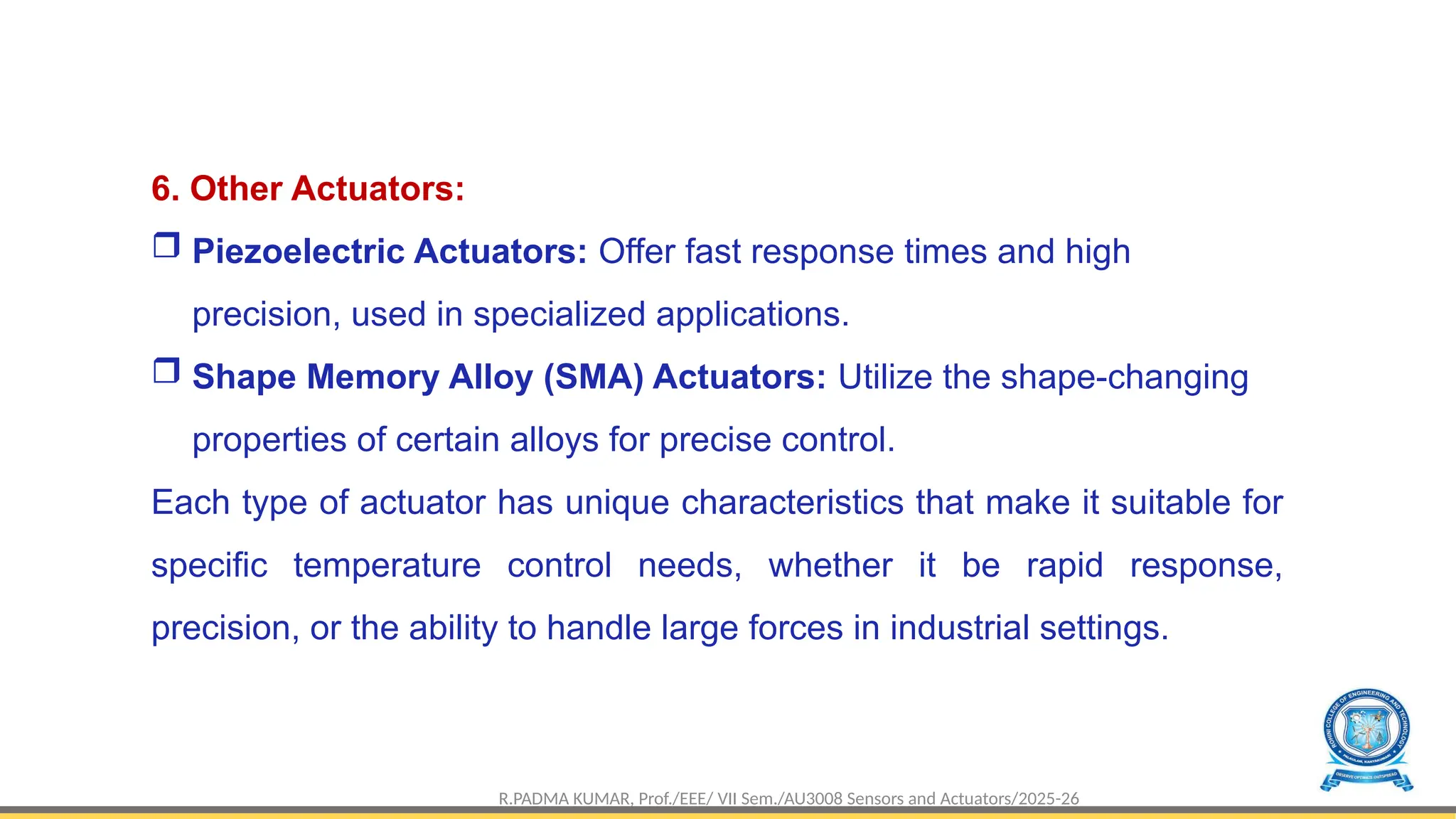 5.1 Different types of actuators used in automatic temperature control.pptx