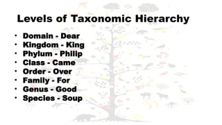 5. TAXONOMIC.CLASSIFICATION.ORGANISMSpptx | PPTX