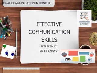 5.-EFFECTIVE-COMMUNICATION-SKILLS.pdf Learning competencies | PDF