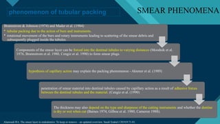 Smear LAYER in endodontics and conservative dentistr | PPTX