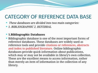ONLINE DATA BASE Management system in library Science | PPTX