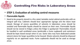 5. Fire Safety Laboratory in laboratory laboratory | PPT