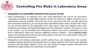 5. Fire Safety Laboratory in laboratory laboratory | PPT