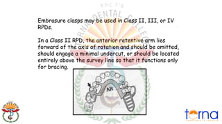 5.-direct-retainers in maxillofacial prosthodontics and removal ...
