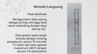 Pengukuran level alat industri kimia kelas XII | PPTX