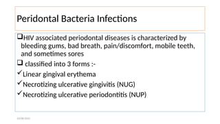 5. Oral Manifestations of HIV.powerpoint | PPTX