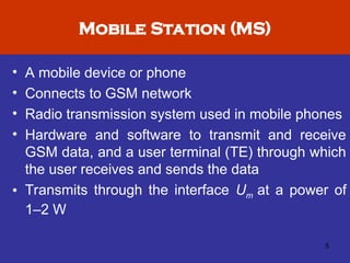 5. GSM System Architecture in Mobile Computing .ppt