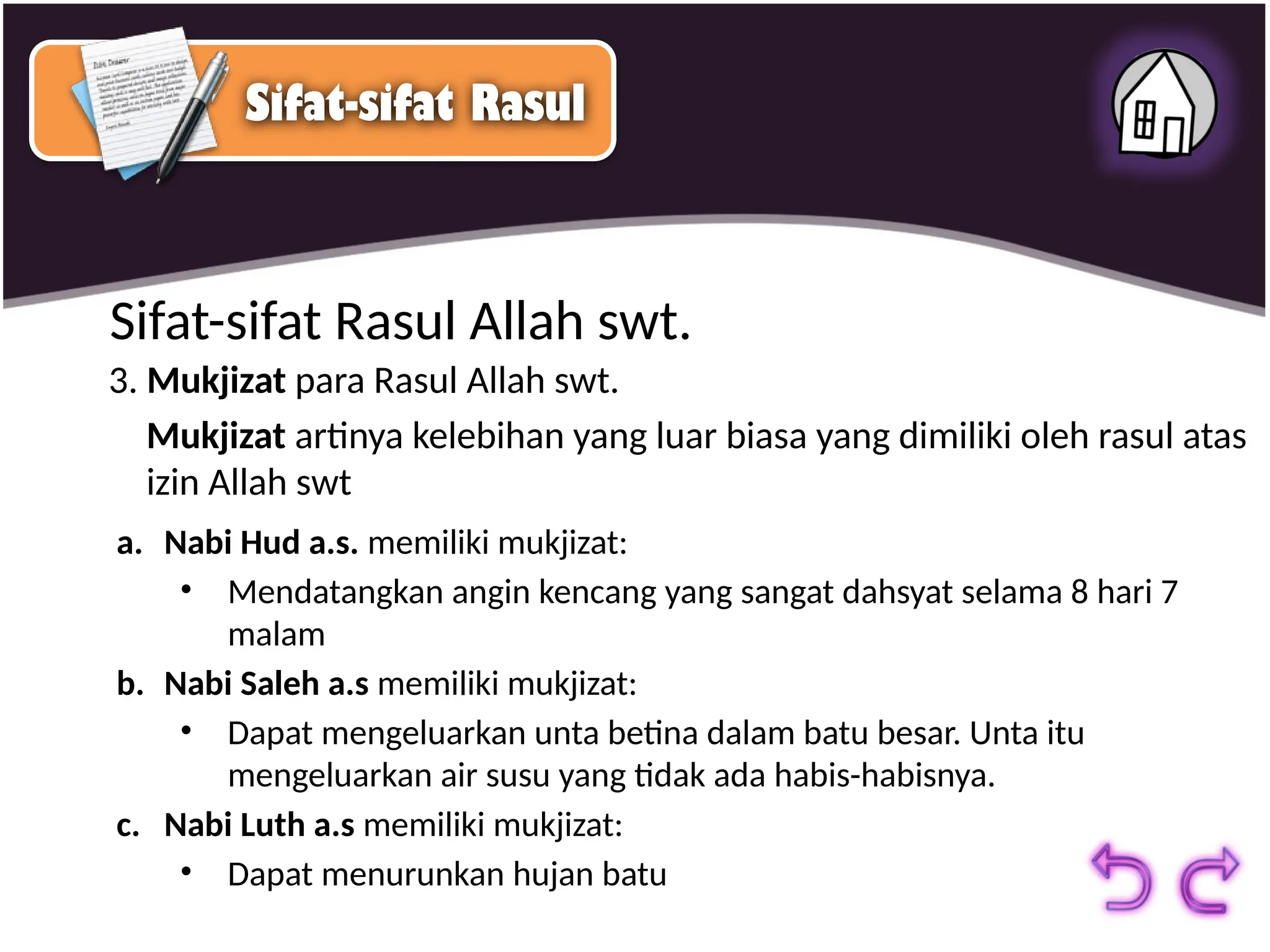 Bahan Ajar PAI Kelas 5 Rasul-Rasul Allah | PPTX