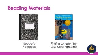 Module C- Lesson 12 Finding Langston.... | PPTX
