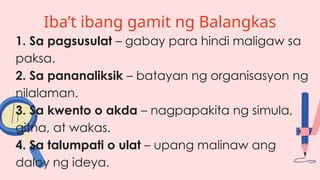Ang gamit filipino sa pakikipagkomukasyon | PPTX