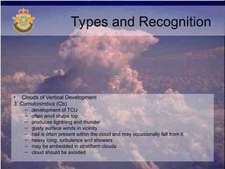 Clouds, cloud types and Fog types and formation | PPT