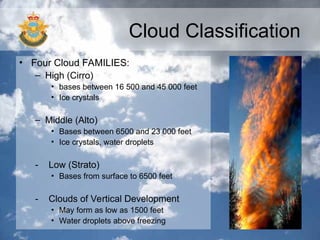Clouds, cloud types and Fog types and formation | PPT