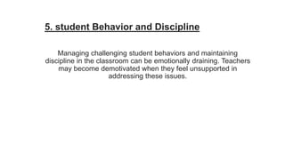 student behaviour and displine in classroom | PDF