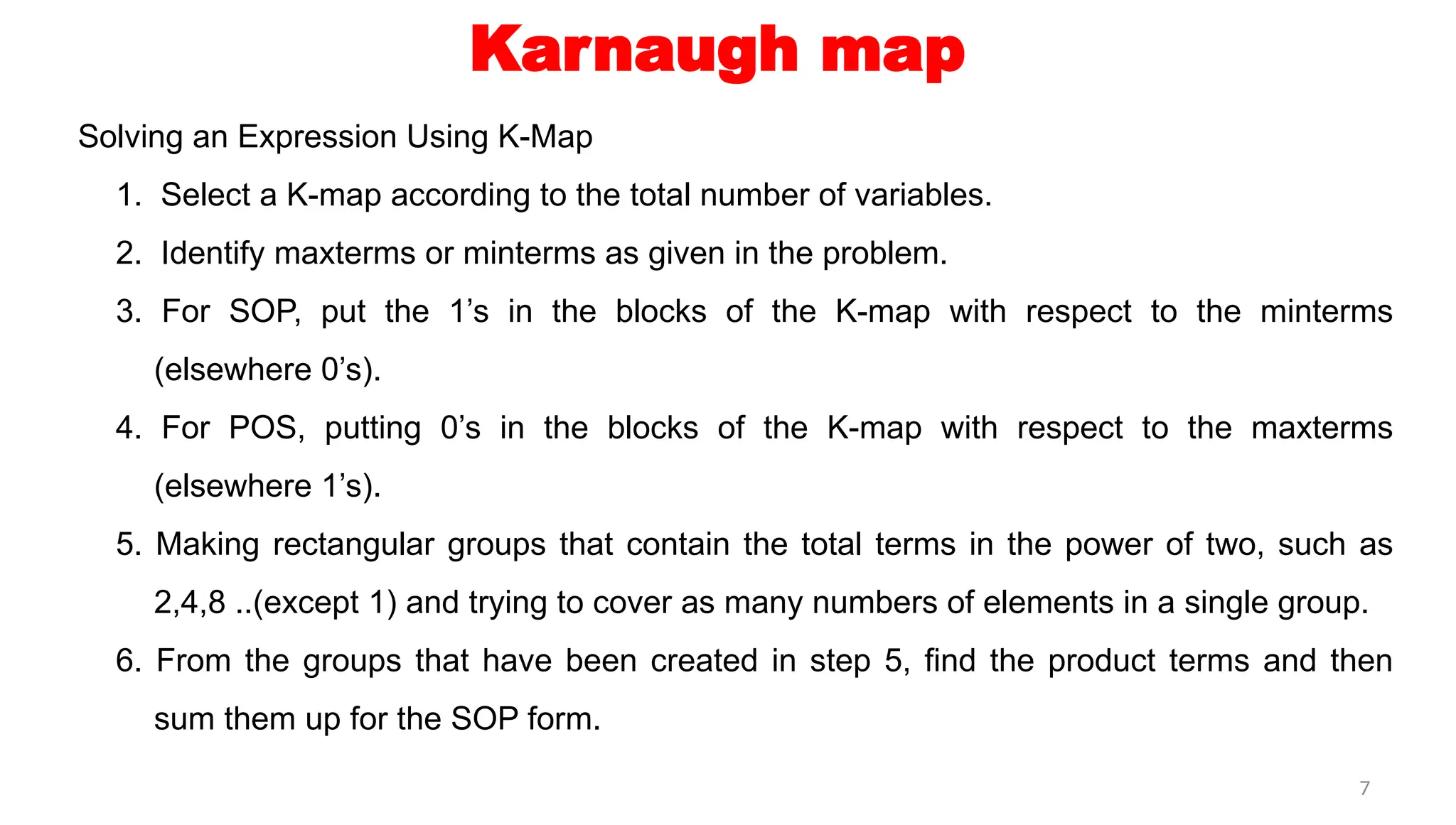 5.4 Simplification of Boolean functions using K-maps.pptx