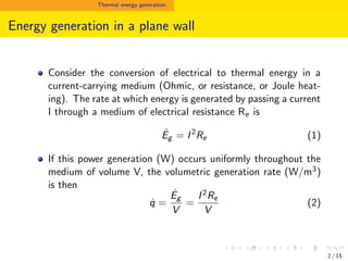 5.Heat Generation heat transfer source term | PDF